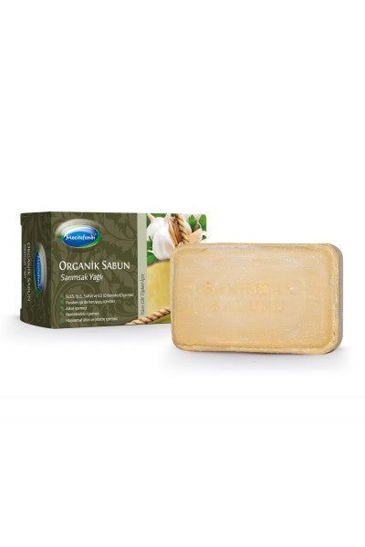 Organic Garlic Soap 125 G. – Food Türkiye