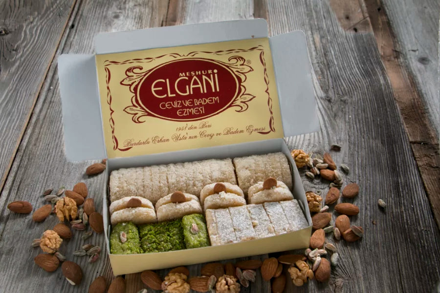 Almond, Walnut & Pistachio Paste 1kg – Mixed Gourmet Package – Food Türkiye